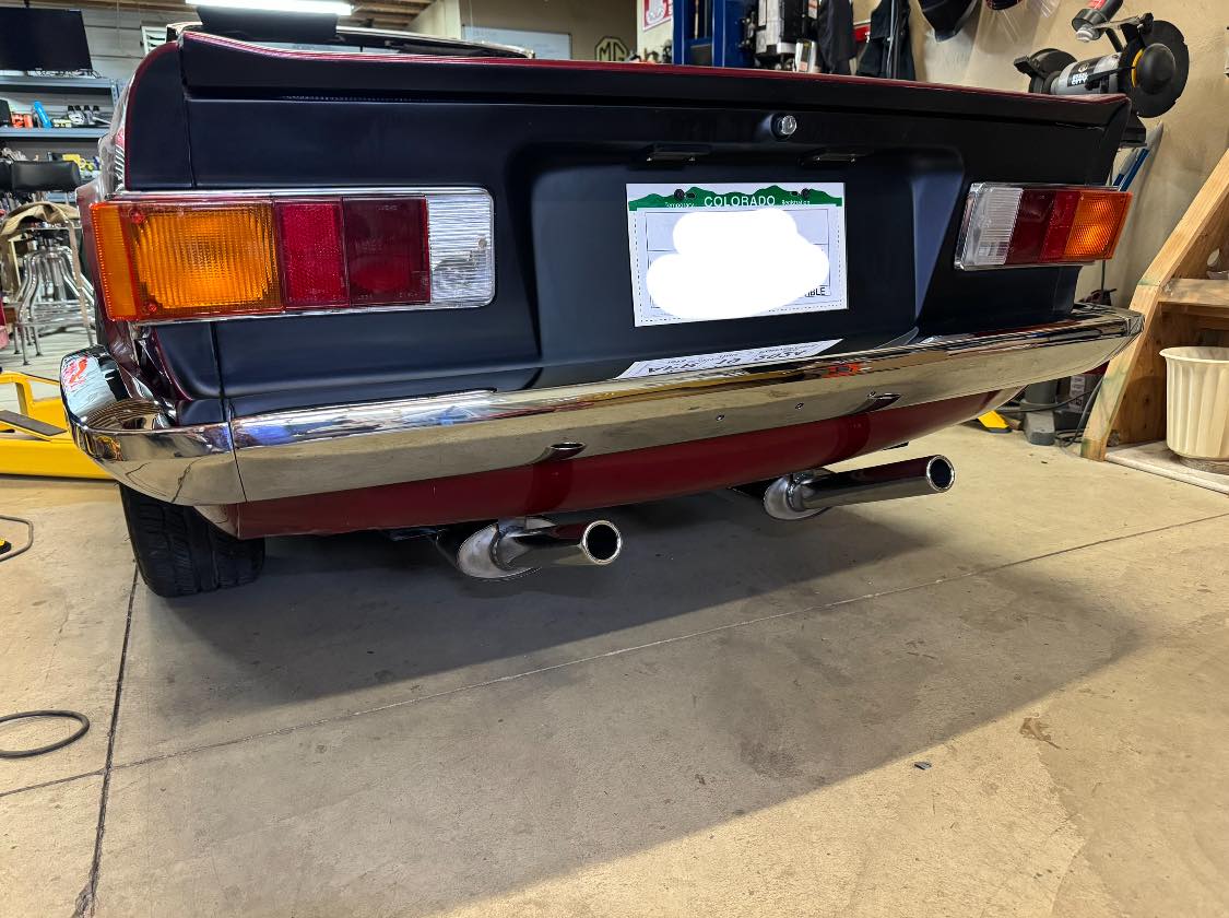 Triumph TR6 (1969-1974) bumpers new