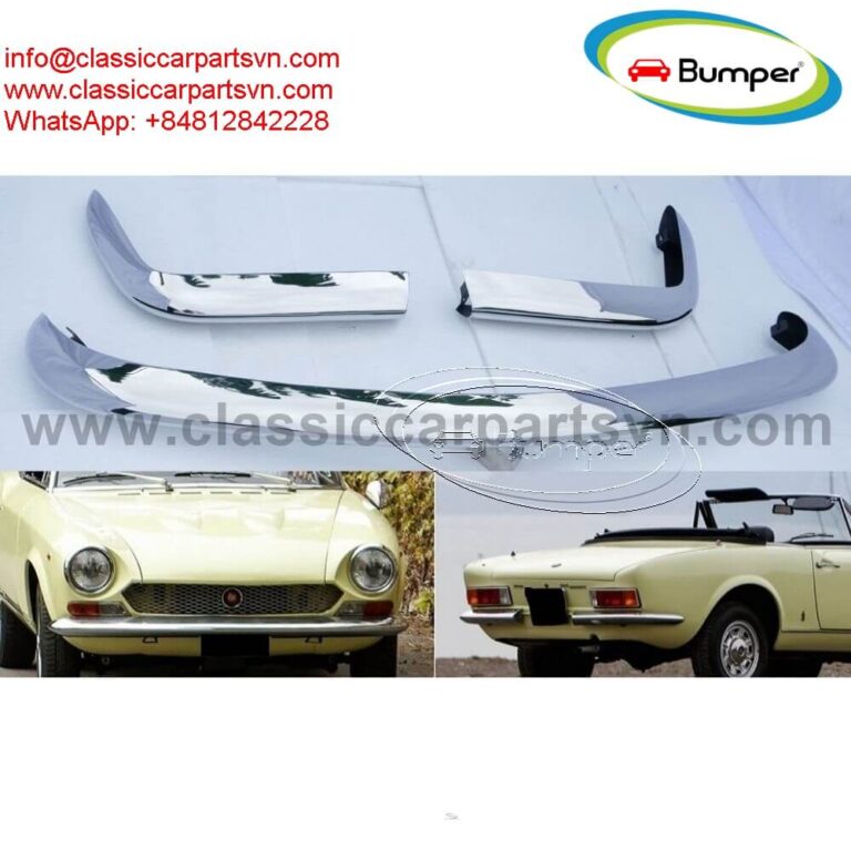 Fiat 124 Spider bumpers (1966-1975) new - Classiccarpartsvn.com