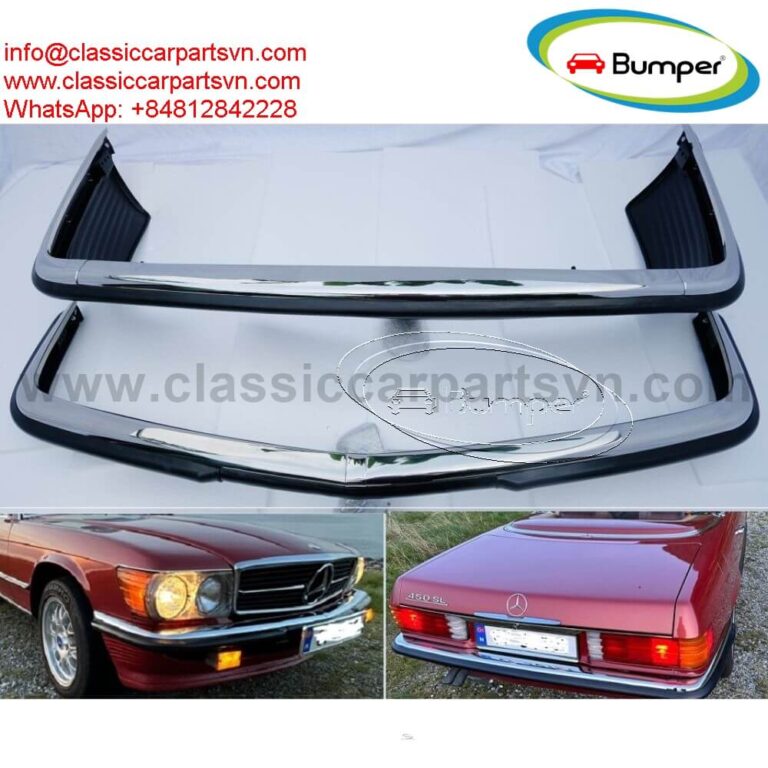 Mercedes R107 C107 SL SLC EU bumpers full set new - Classiccarpartsvn.com