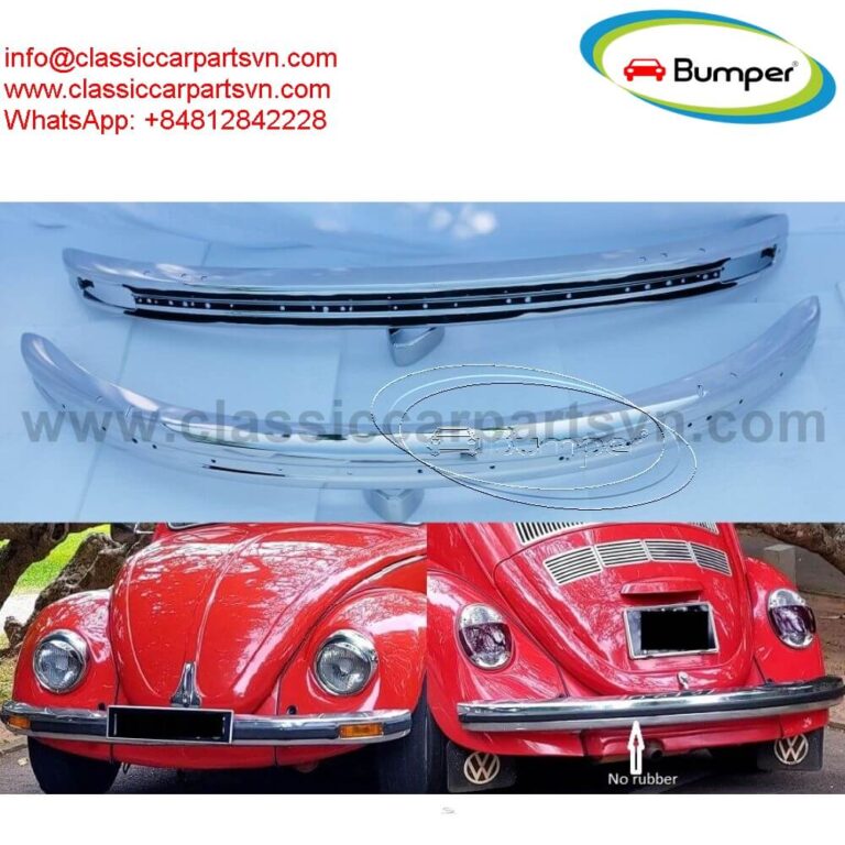VW Beetle year from 1975 and onwards bumper new - Classiccarpartsvn.com