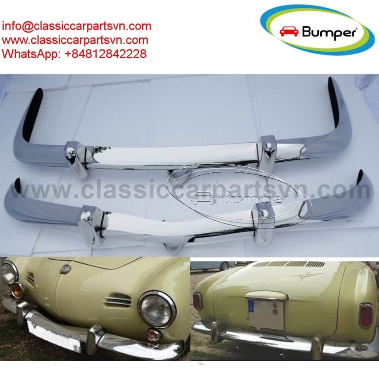 Volkswagen Karmann Ghia Euro style bumpers (1970-1971) new ...