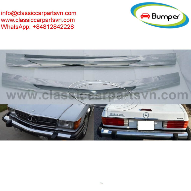 Mercedes R107 C107 SL SLC US style bumpers new - Classiccarpartsvn.com